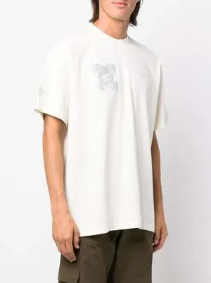 Off-White Off- X Circoloco Glitter-logo T-shirt