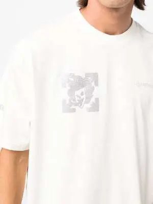 Off-White Off- X Circoloco Glitter-logo T-shirt