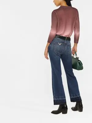 Tory Burch Ombré-effect Cashmere Jumper