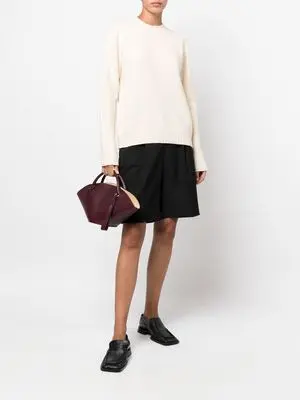 JIL SANDER Liso Crew-neck Wool Jumper