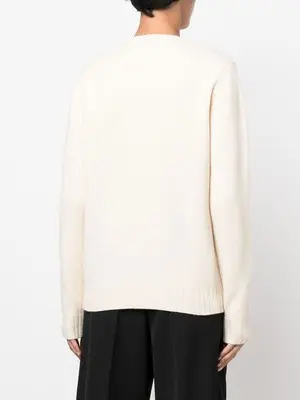 JIL SANDER Liso Crew-neck Wool Jumper