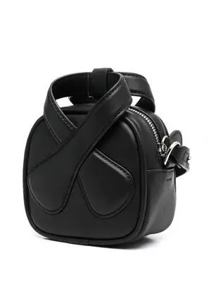 COURREGES Loop Leather Crossbody Bag
