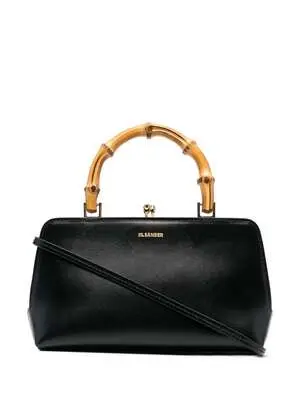 JIL SANDER Goji Mini Bamboo Handle Bag