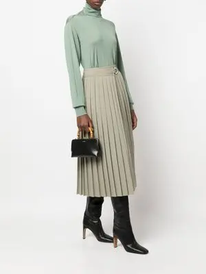 JIL SANDER Goji Mini Bamboo Handle Bag