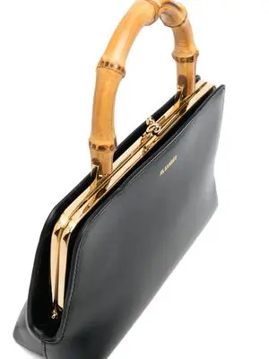 JIL SANDER Goji Mini Bamboo Handle Bag