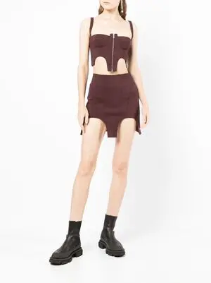 DION LEE Double Arch Bustier Top