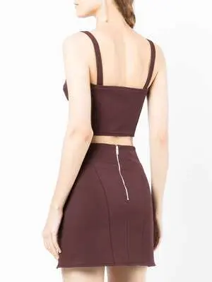 DION LEE Double Arch Bustier Top