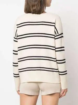 Vince Striped Crew-neck Jumper