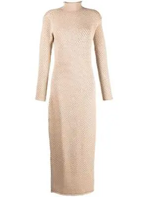 AERON Long Sleeve Maxi Jumper Dress