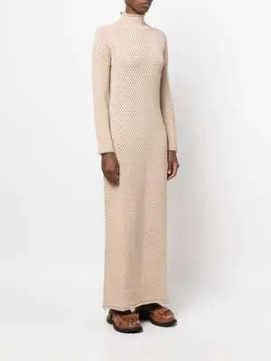 AERON Long Sleeve Maxi Jumper Dress