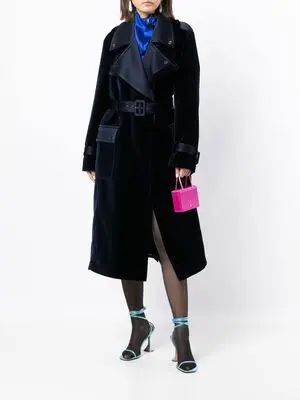 TOM FORD Belted Notched-lapel Coat