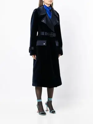 TOM FORD Belted Notched-lapel Coat
