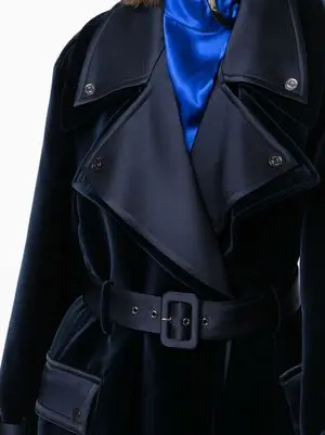 TOM FORD Belted Notched-lapel Coat