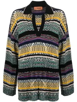 Missoni Striped Relaxed-fit Polo Shirt
