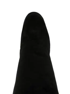 Casadei Knee-length Suede Boots - Black