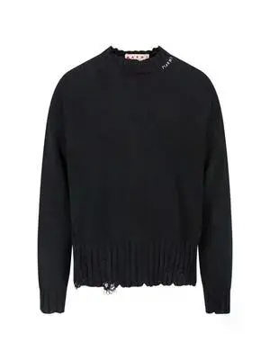 Marni Twisted Crew-neck Jumper