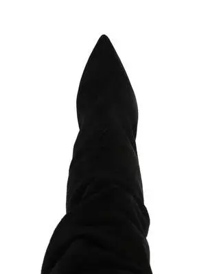 Philipp Plein Ruched Knee-high Boots