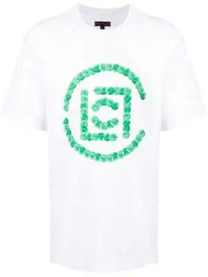 CLOT Button-logo Short-sleeve T-shirt