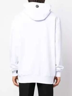 Philipp Plein Logo-print Long-sleeve Hoodie