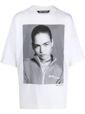 Palm Angels X Sims Photograph-print T-shirt - White