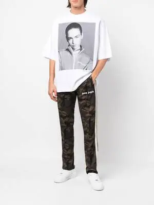 Palm Angels X Sims Photograph-print T-shirt - White
