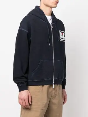 Dsquared2 Logo-print Zip-up Hoodie