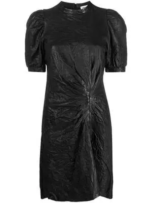 Zadig&Voltaire Short-sleeved Leather Dress