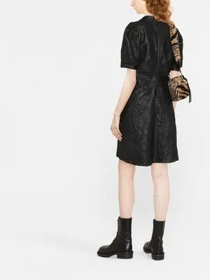 Zadig&Voltaire Short-sleeved Leather Dress