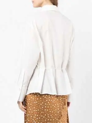 Vince Front Button-fastening Shirt - White