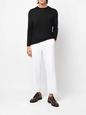 Giorgio Armani Crew-neck Sweatshirt - Black