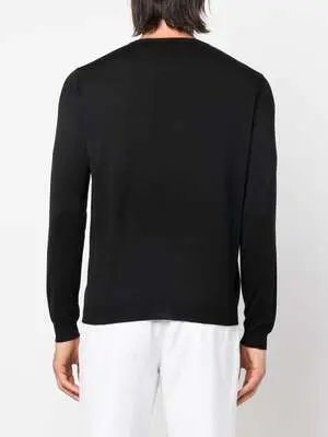 Giorgio Armani Crew-neck Sweatshirt - Black