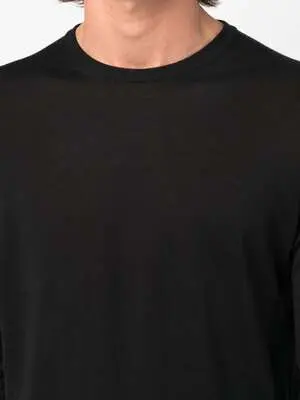 Giorgio Armani Crew-neck Sweatshirt - Black