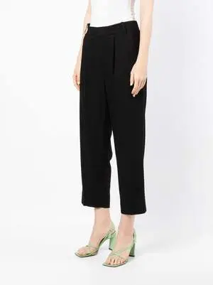 Vince Drapey Cropped-leg Trousers