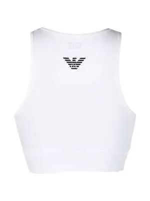 EA7 Logo Print Sports Bra