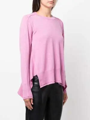 Stella McCartney Waterfall-hem Fine-knit Sweater