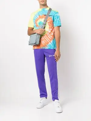 Palm Angels Logo-print Track Pants - Purple