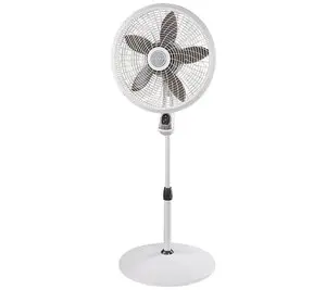 LASKO 18' Adjustable Cyclone Pedestal Fan W/ Re Mote Control - One-color