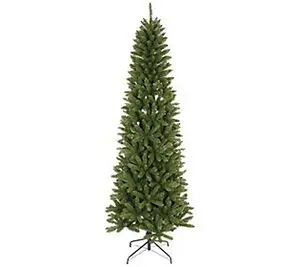 SANTA'S WORKSHOP 9' Slim Unlit Green Pine Tree - One-color
