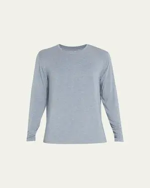 Derek Rose Modal Crewneck T-shirt - Grey