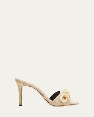 SERENA UZIYEL Catena Chain Mule Sandals