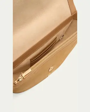 Cult Gaia Azariah Coil Top-handle Bag - Camel