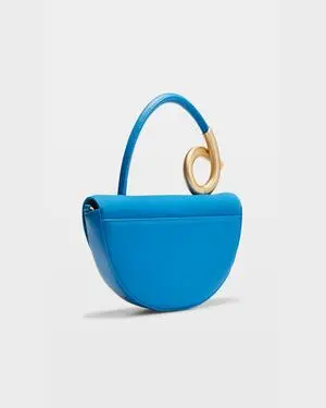 Cult Gaia Azariah Coil Top-handle Bag - Camel