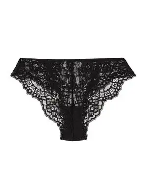 Wolford Belle Fleur Lace Bikini Brief Black