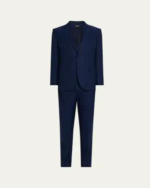 Zegna 15milmil15 Wool Suit - Nvy Sld
