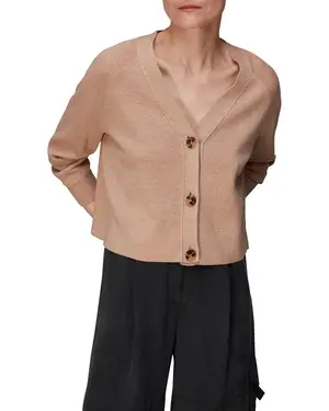 Whistles Button Front Cardigan