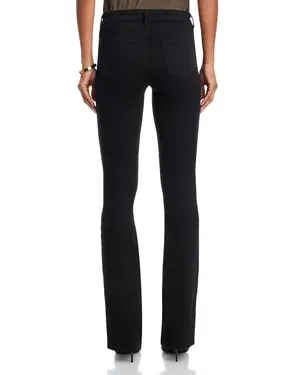 L'Agence Selma High-rise Bootcut Jeans - Noir