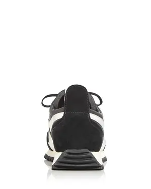 Rag & Bone Retro Runner Lace Up Sneakers - Black
