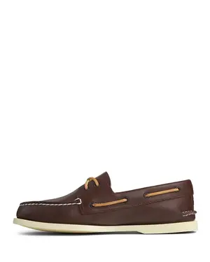 Sperry Authentic Original Two-eye Leather Boat Shoes - Brown