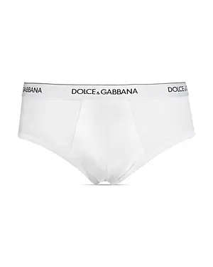 Dolce & Gabbana Brando Briefs, Pack Of 2 Bianco Ottico