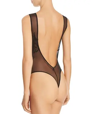 Bluebella Etienne Thong Bodysuit - Black